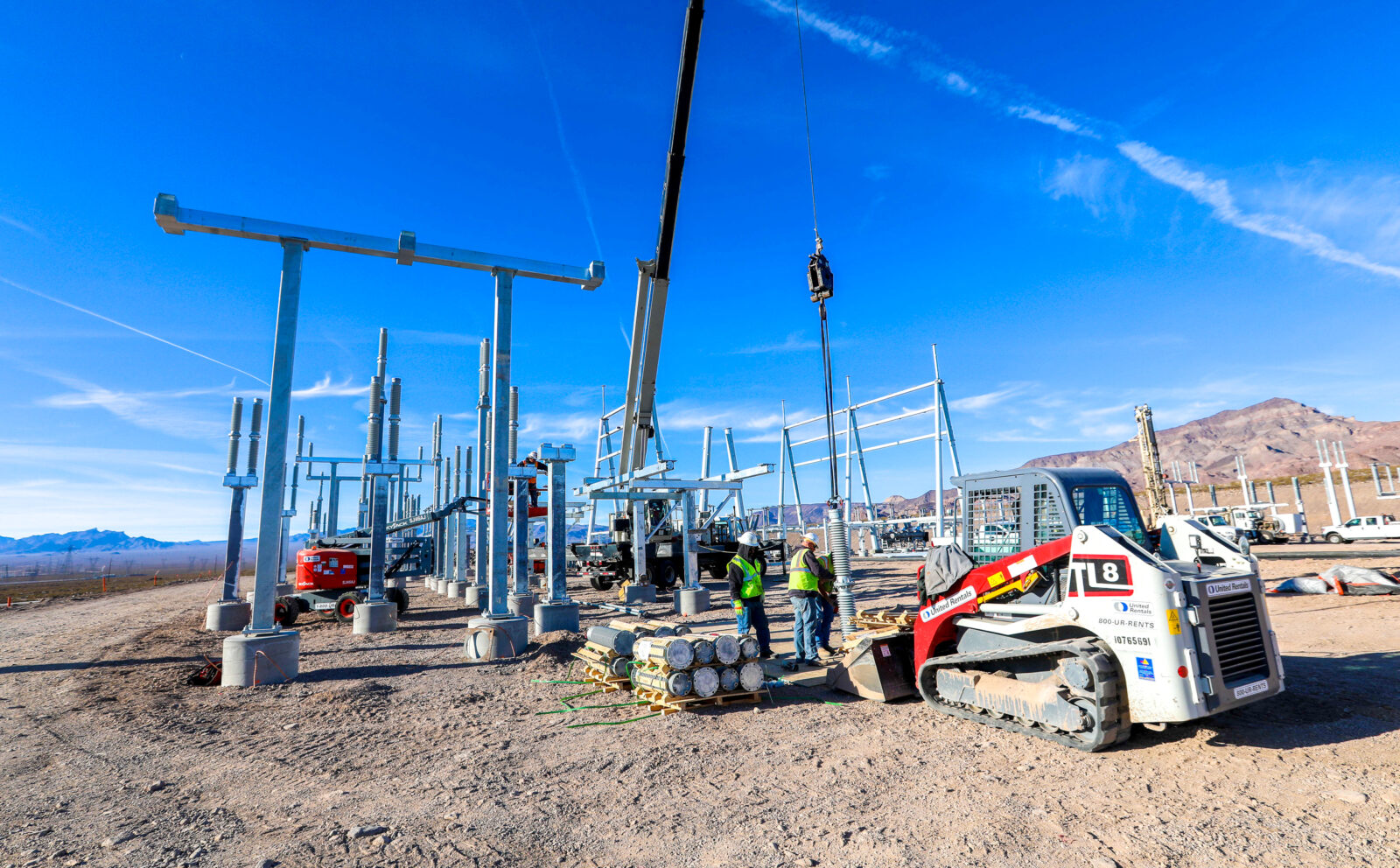 Substation Construction | High-Voltage | Switching Stations